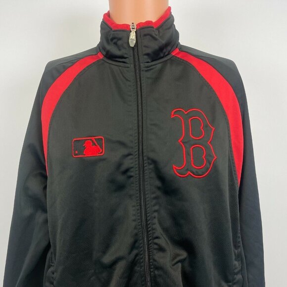Majestic | Jackets & Coats | Majestic Boston Red Sox Embroidered Therma ...